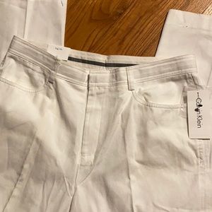 Calvin Klein | Pants | Nwt Calvin Klein White Pants | Poshmark